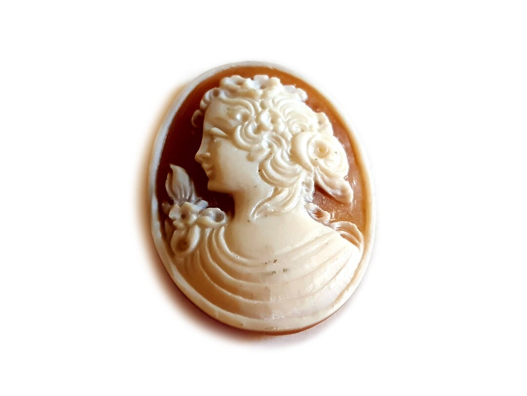 Shell Cameo Flora Goddess Italian Cameo Jewelry Donadio Cameo Shell ...