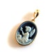 Blue Cameo Pendant Cherub Italian Cameo Jewelry Donadio Agate Stone ...