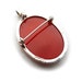 Red Cameo Brooch & Pendant Lady Italian Cameo Jewelry Donadio Stone ...