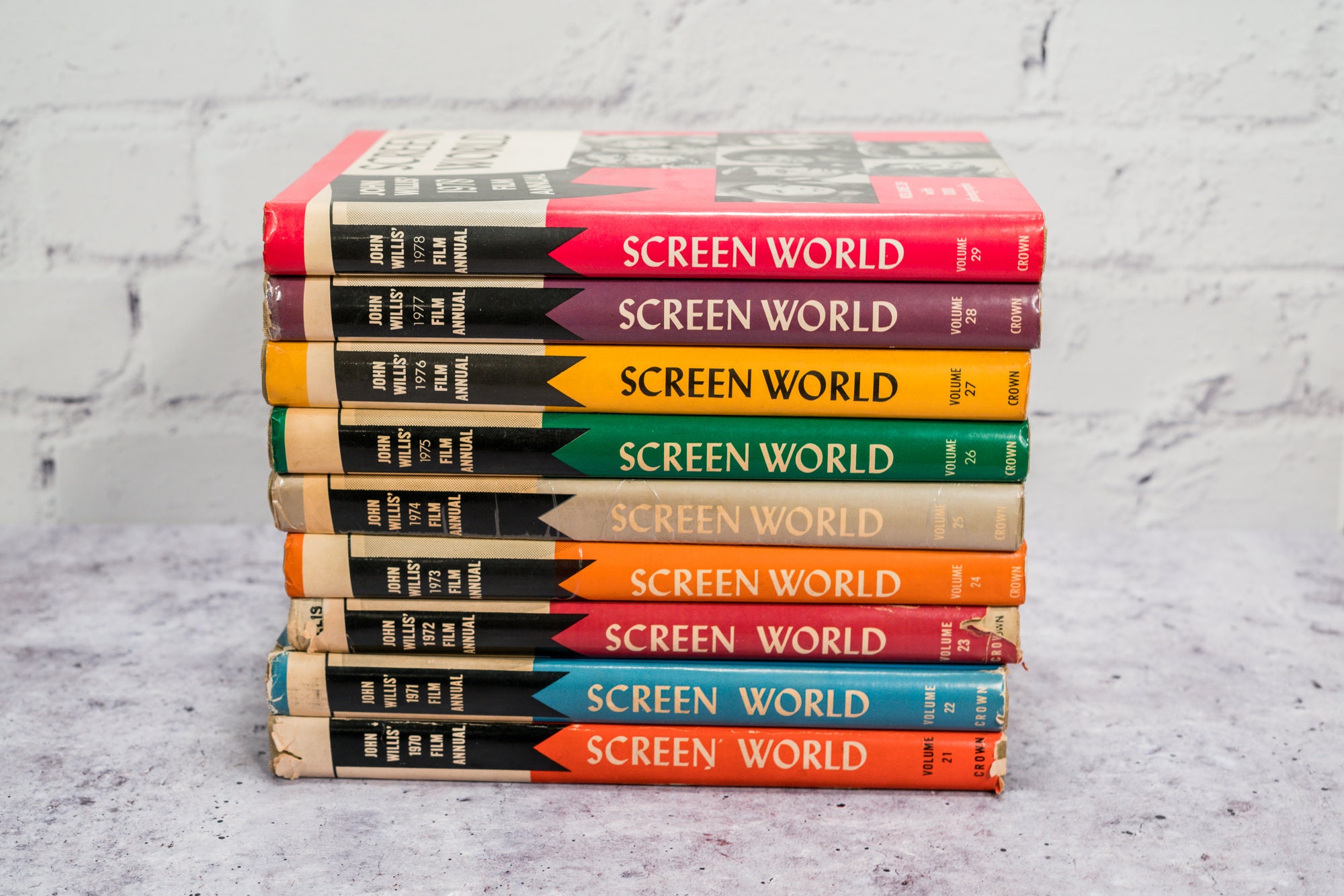 Vintage John Willis Screen World Book Film Filmmaker Cinema Movies ...