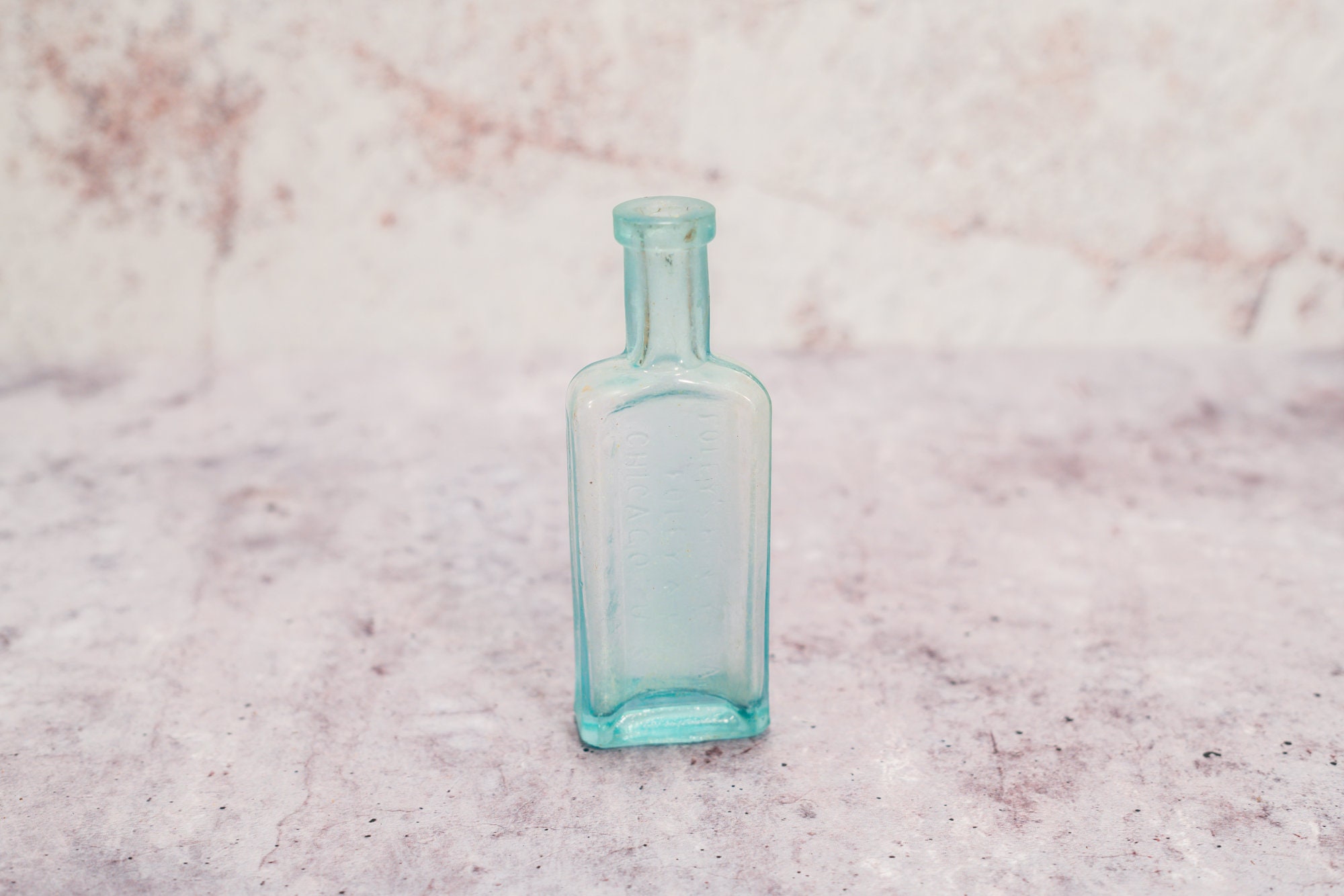 Vintage Foley's Honey Tar Medicine Glass Bottle Pharmacy Bathroom Home ...