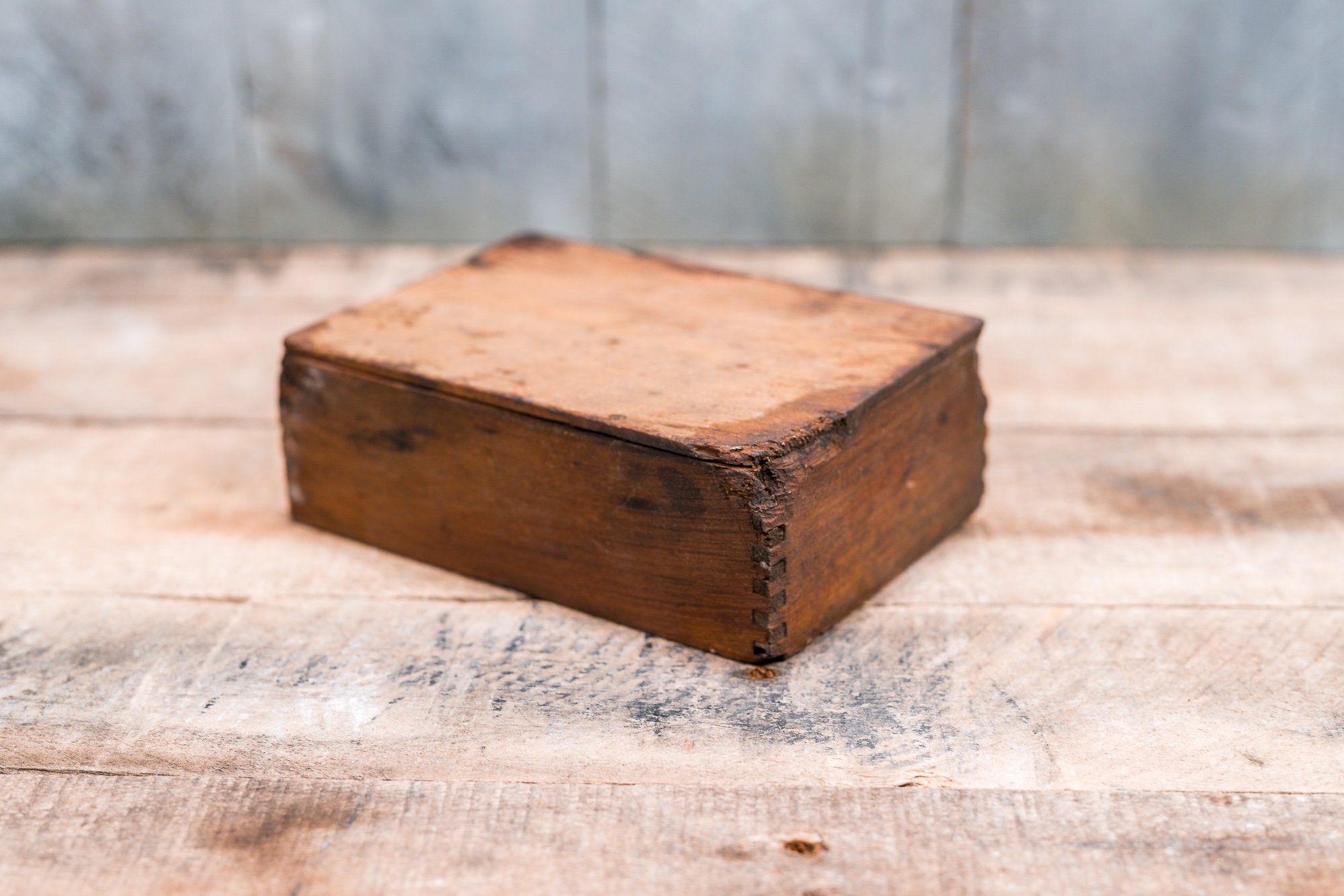 Vintage Georges Codfish Wooden Cod Box Advertising Box Rustic Storage ...