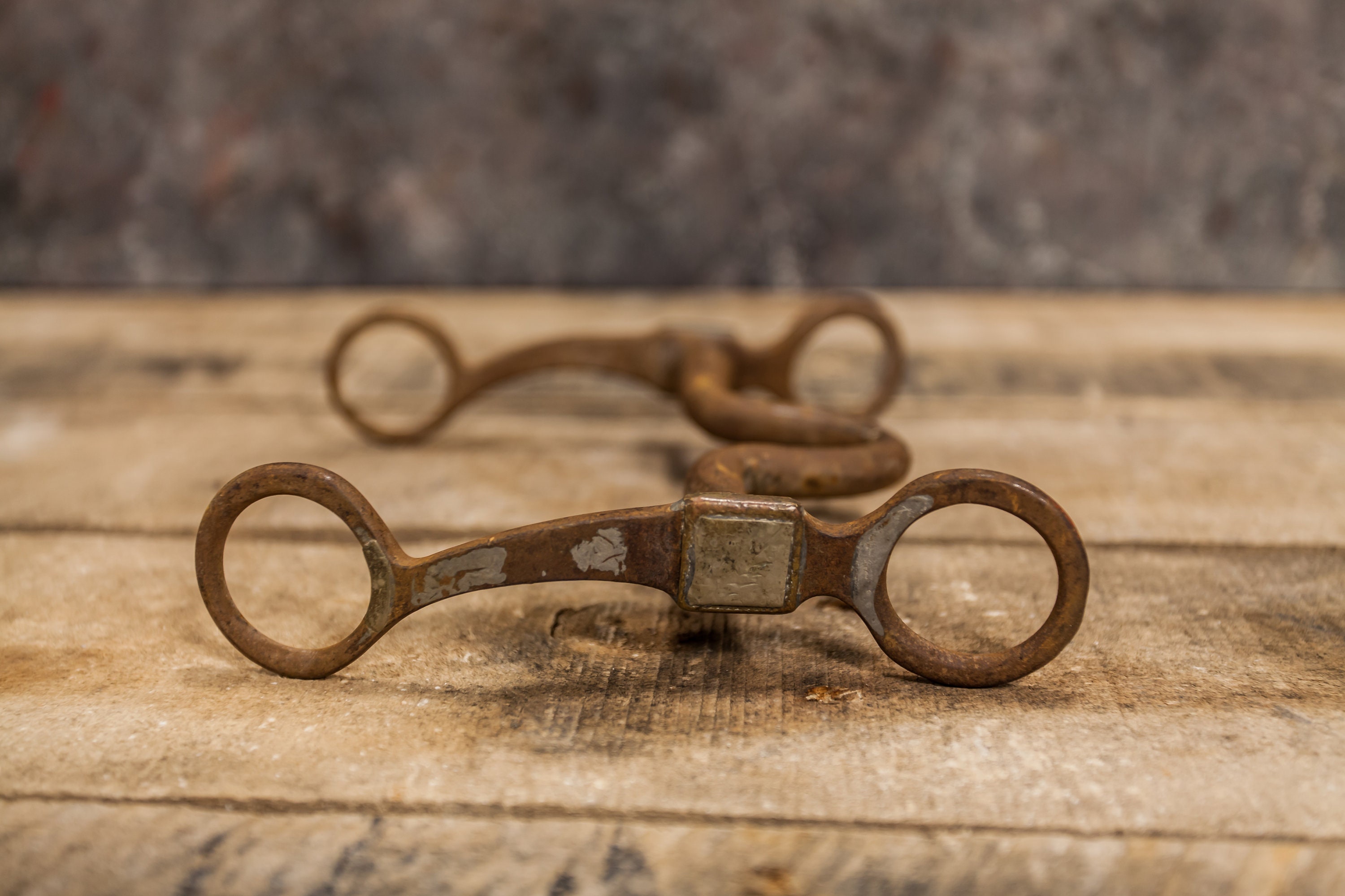 Vintage Horse Bit Metal Rustic Farming Barn Country Decor