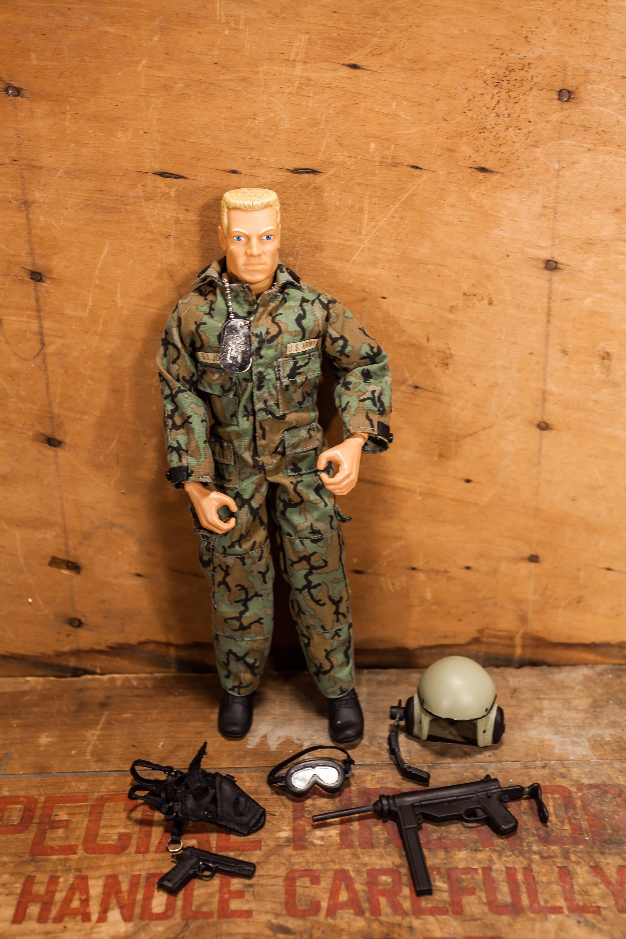 Vintage 1996 GI JOE Hasbro US Army Tank Commander Action Vintage 1996 GI JOE Hasbro US Army Tank Commander Action