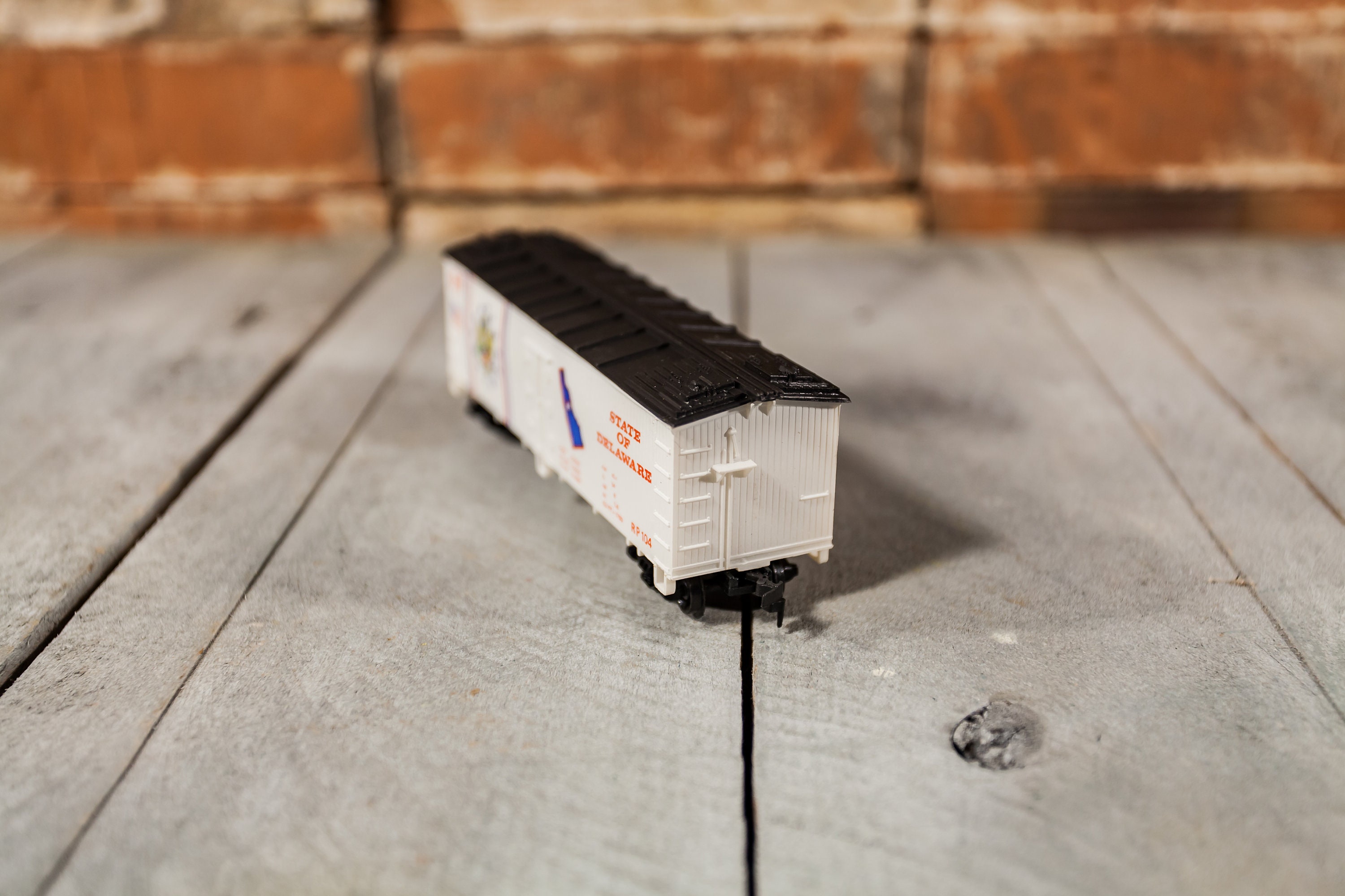 Vintage Delaware 1776 HO Scale Reefer Car Train Life-LIke Train ...