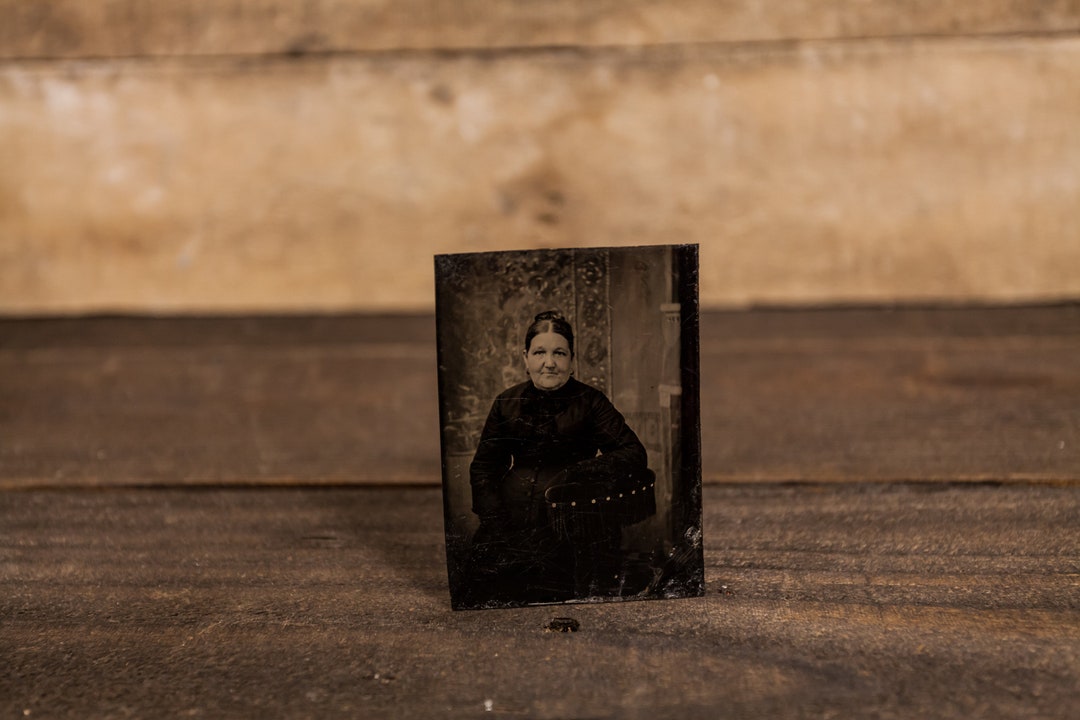 Antique Tintype Photography Woman Photo Tintype Photograph - Etsy