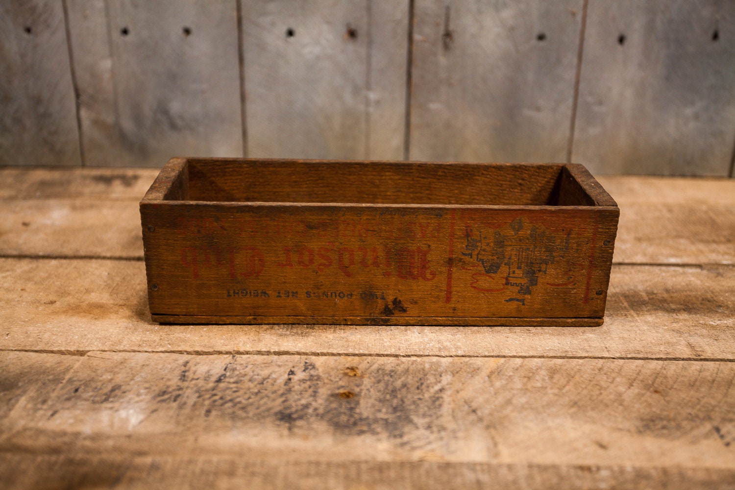 Vintage Windsor Club Cheese Wooden Crate Cheese Box Advertising Wooden ...