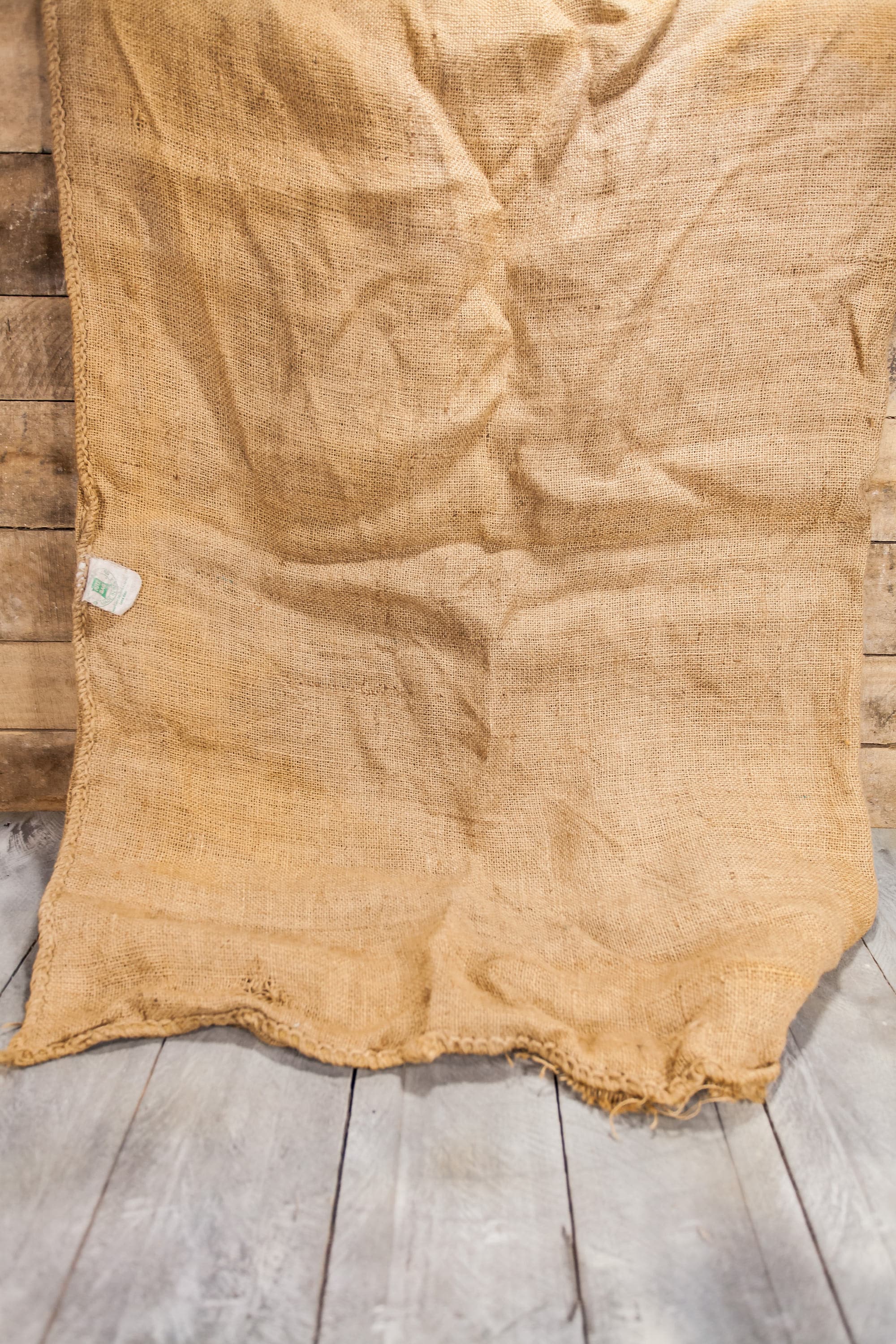 Vintage Burlap Ivory Coast Cocoa Sac Rustic Primitive Farmhouse ...