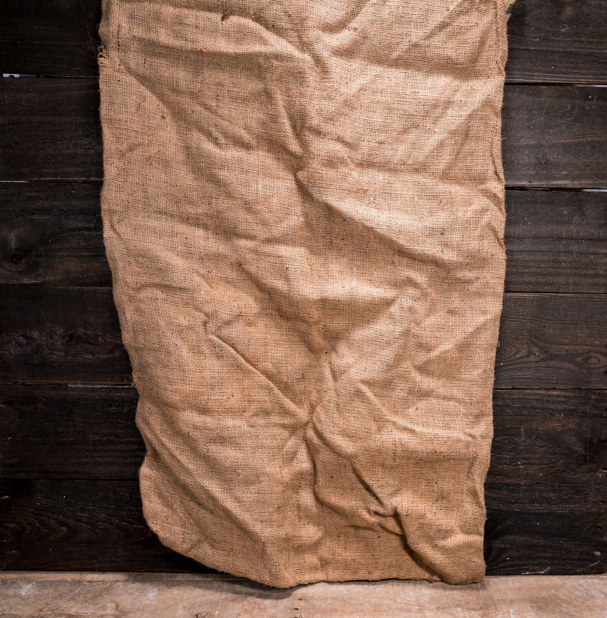 Vintage GLF Potato Sack Rustic Primitive Farmhouse Country Advertising ...