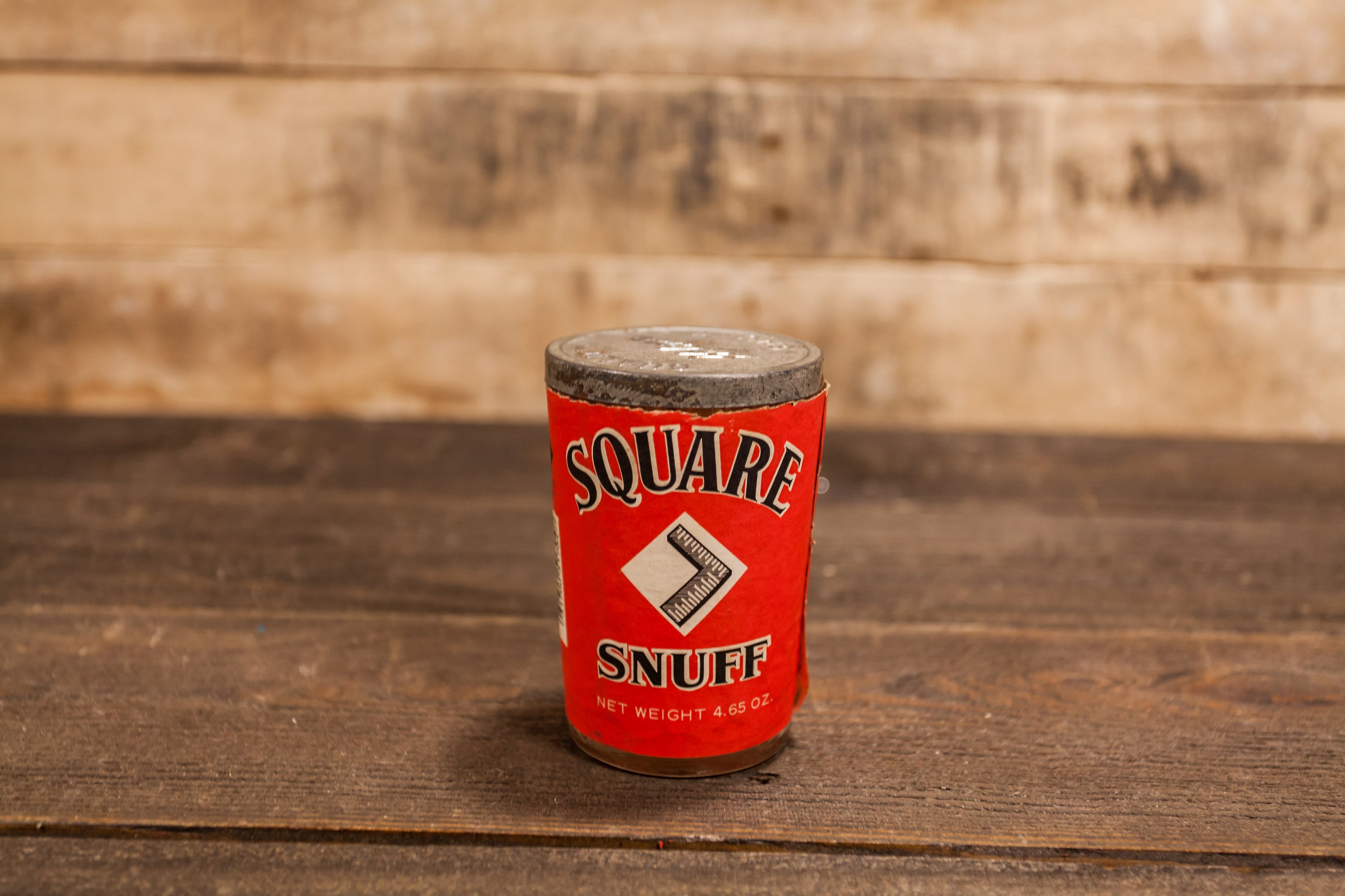 Vintage Helme Square Snuff Glass Jar Paper Label Quality Snuff Red ...