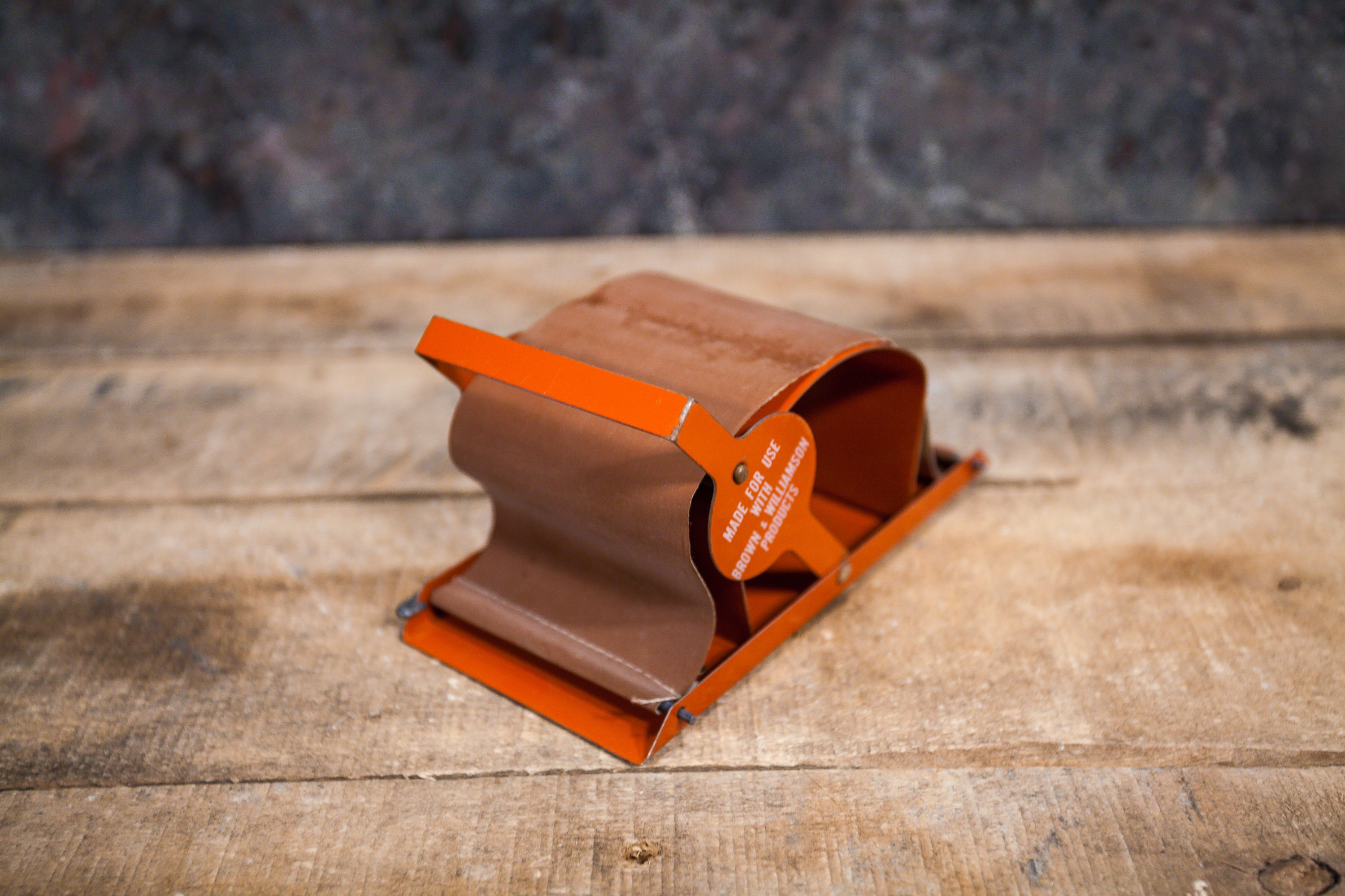 Vintage Cigarette Roller Brown Williamson Cigarette Roller Orange