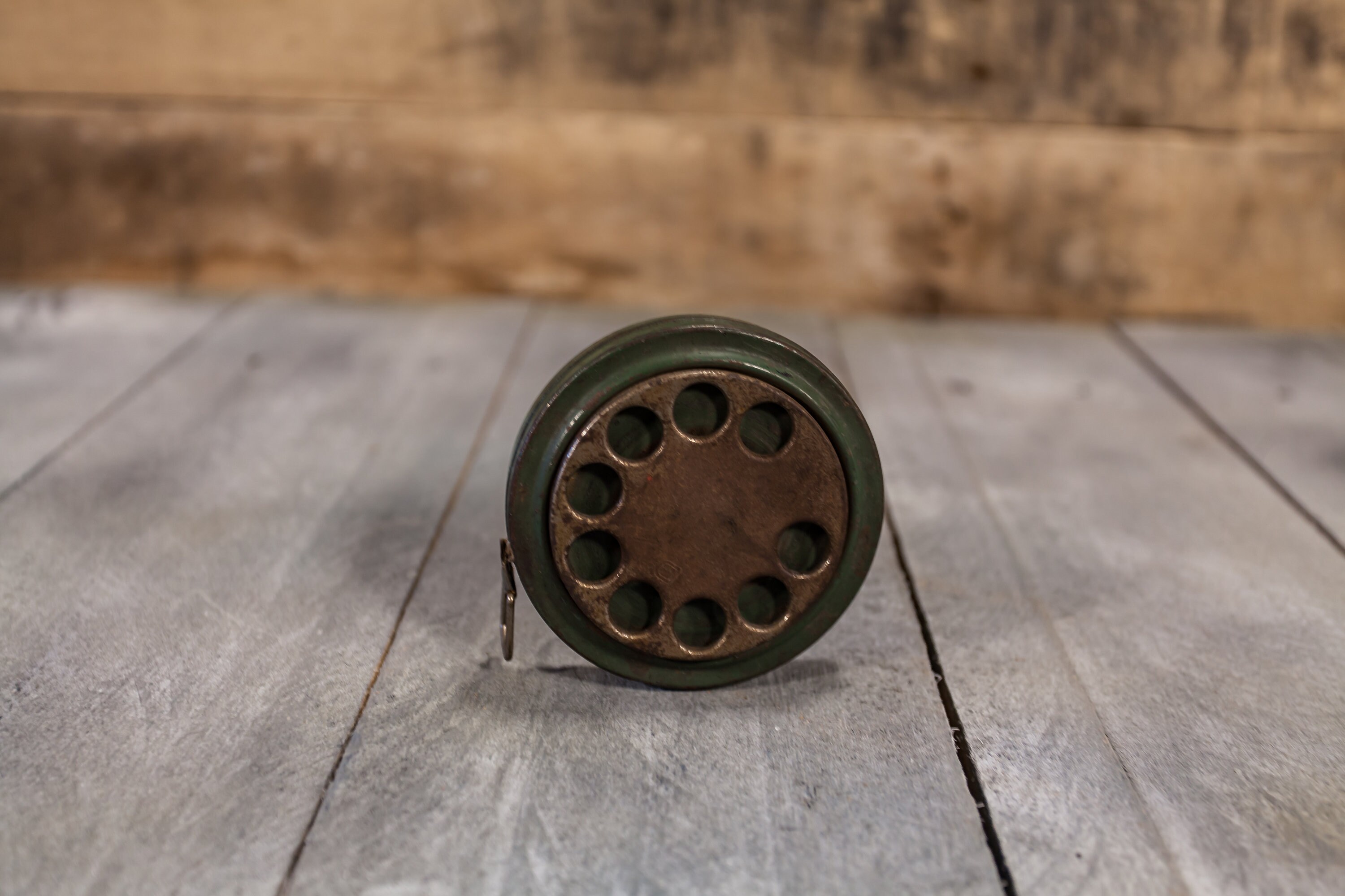 Vintage Dial Tape Measure Rotary Dial Fabric Tape Measure Hand Tools ...