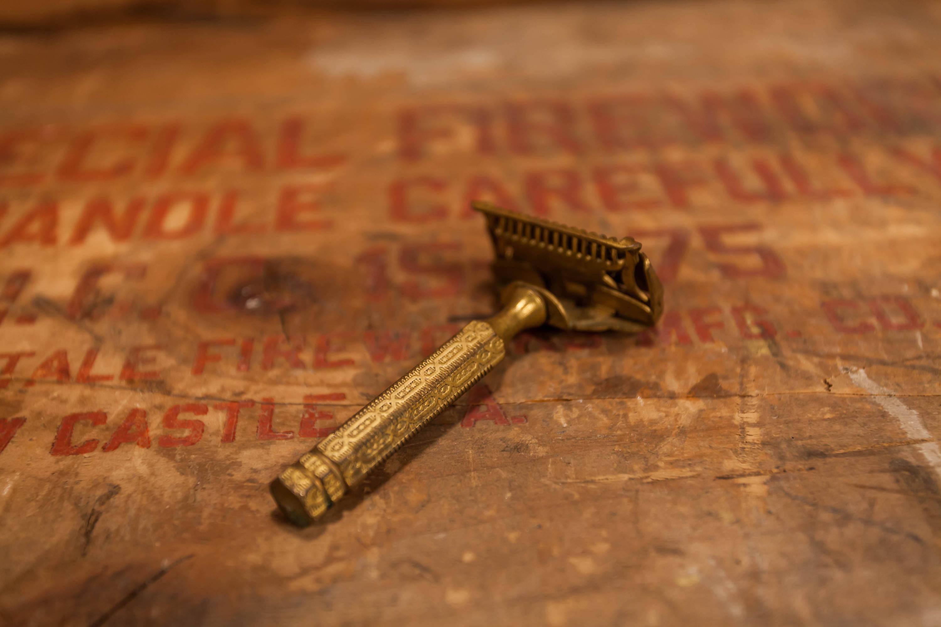 Vintage GEM Safety Razor Men's Razor Metal Man Cave Barber Decor ...