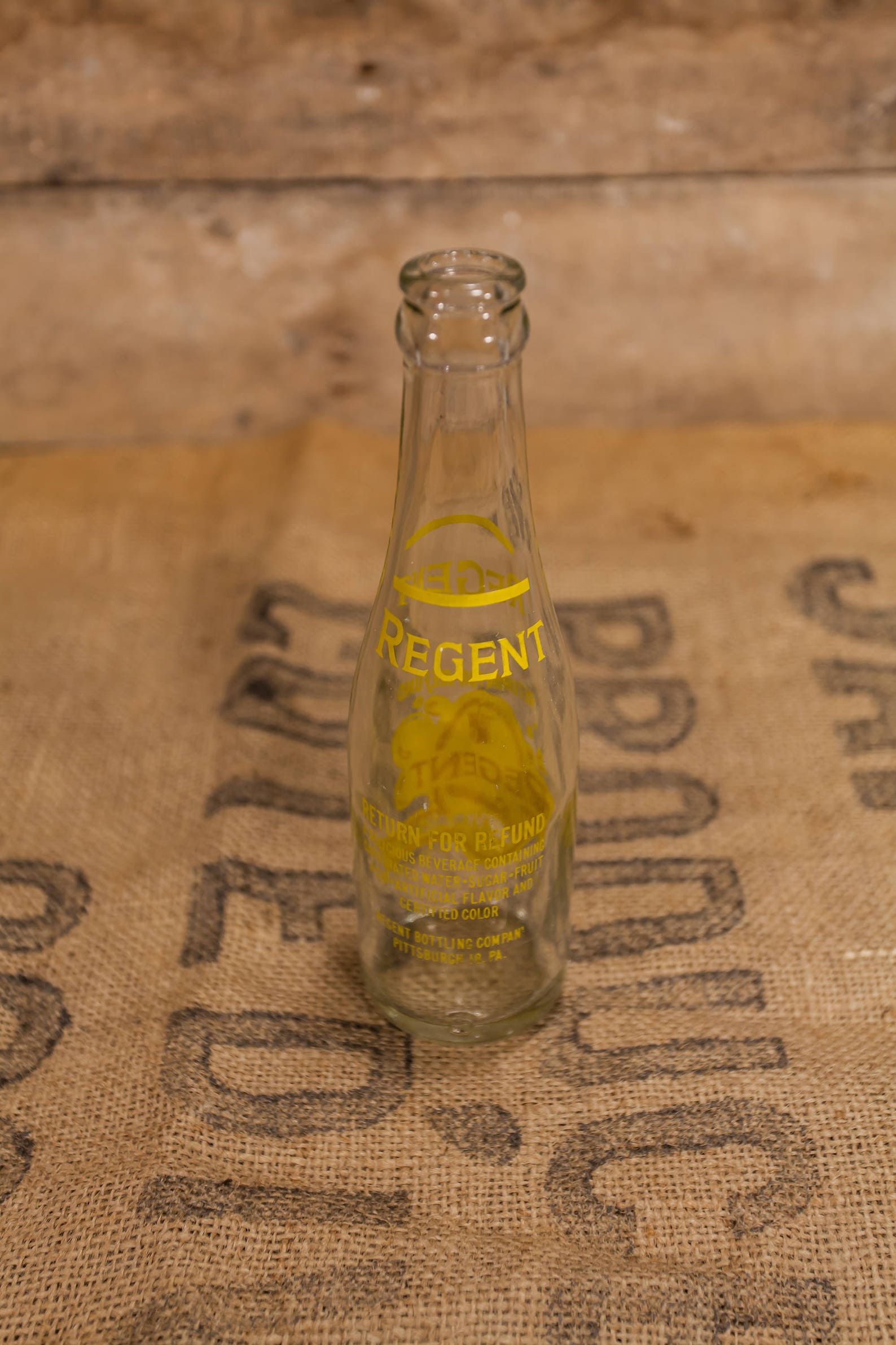 Vintage Regent Supreme Beverages 7oz Bottle ACL Glass Bottle | Etsy