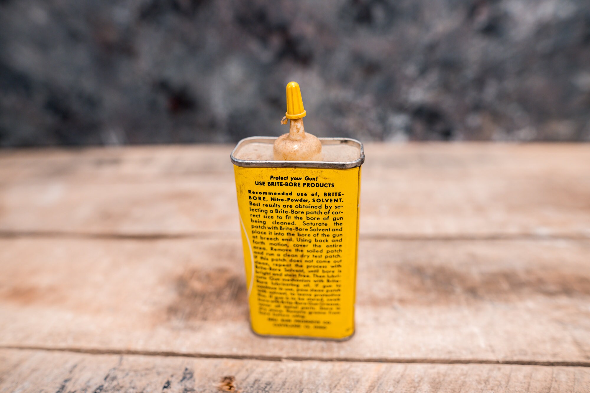 Vintage Brite Bore Gun Bore Cleaner Can Handy Oiler Advertising Man vintage-brite-bore-gun-bore-cleaner-can-handy-oiler-advertising-man