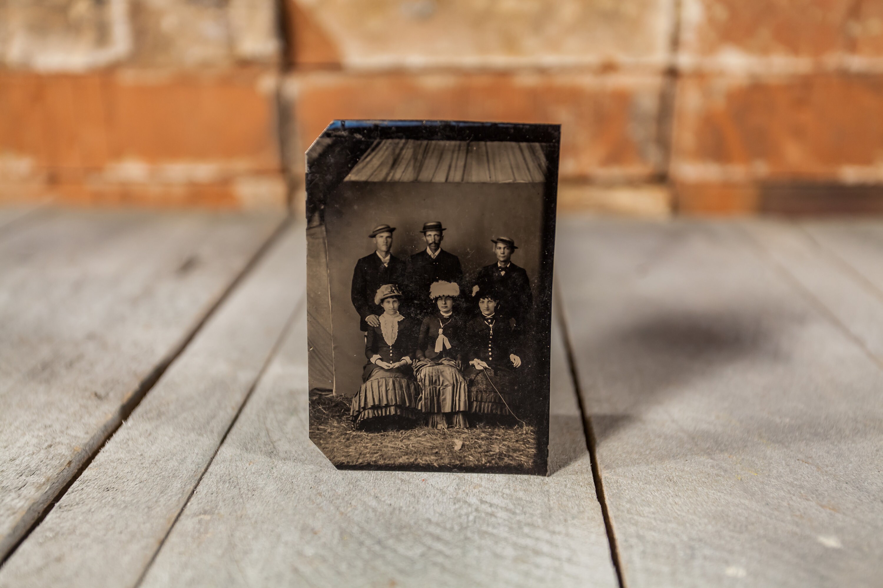 Antique Tintype Photography Sibling Family Photo Friends Photo Tintype ...