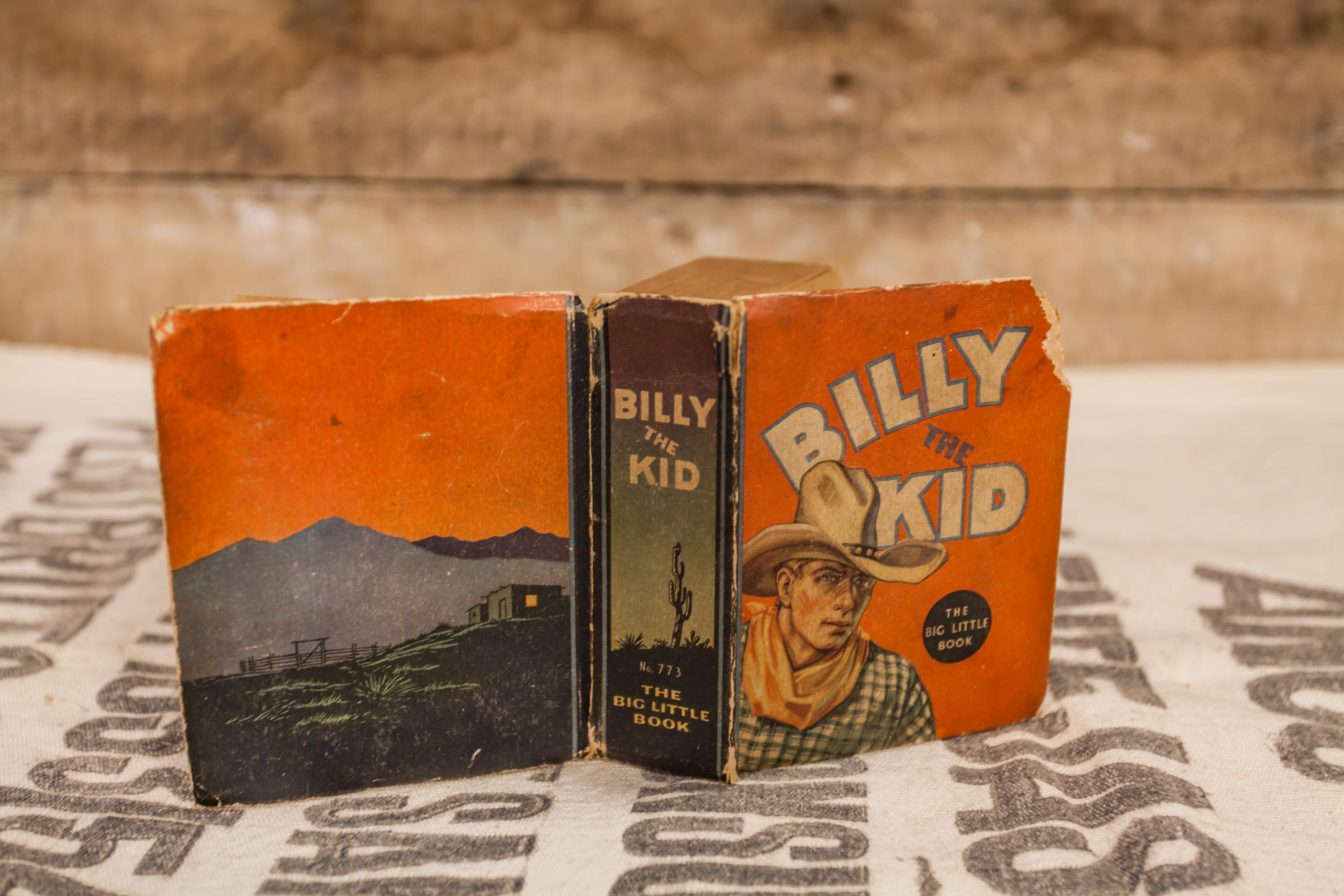 Vintage 1935 Billy The Kid Big Little Book #773 Leon Morgan Whitman ...