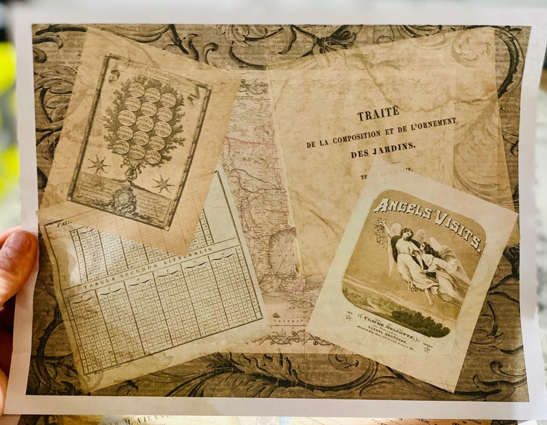 Beautiful Base Pages Set 2 Vintage Junk Journal Kit Retro - Etsy