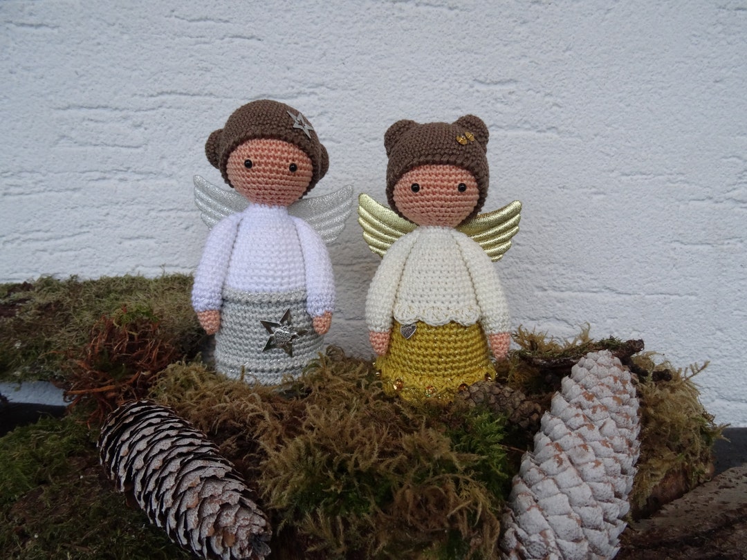 Angel Gold and Silver - Crochet Pattern - Etsy