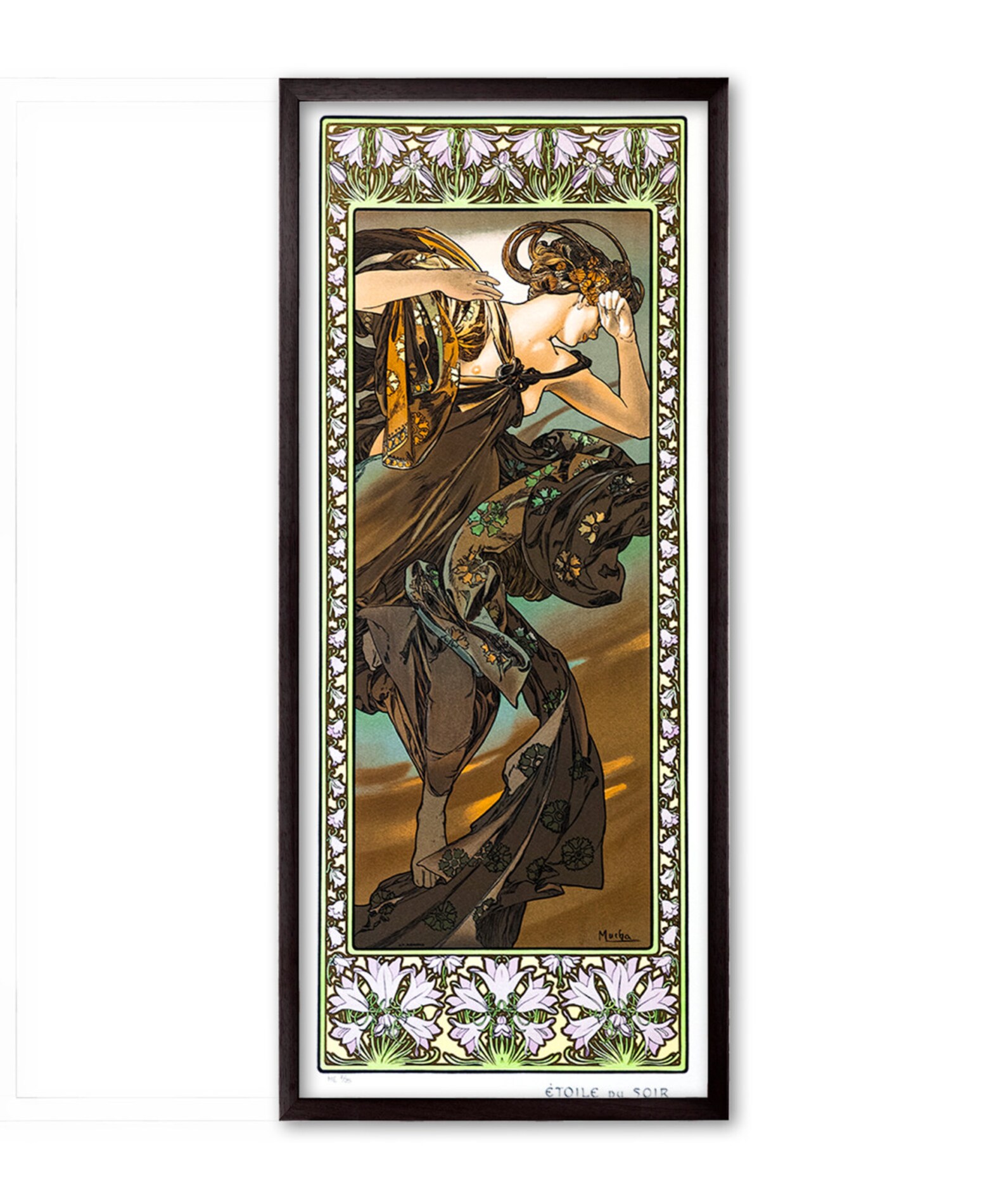 Evening Star by Alphonse Mucha Fine Art Glicée Poster Digital Wall Art ...