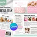 Bakery Newsletter Template: Editable Canva Layout (digital Download) - Etsy