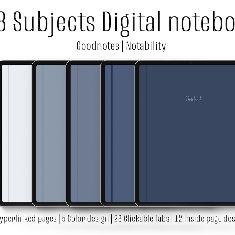 Digital Notebook - Etsy