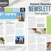 Pet Email NEWSLETTER TEMPLATE Editable on Canva Digital and - Etsy