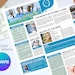 Editable Canva Newsletter Template: Printable Email Marketing (digital ...