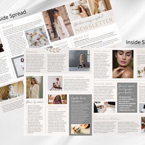 Fashion Email NEWSLETTER TEMPLATE Editable on Canva, Digital and ...