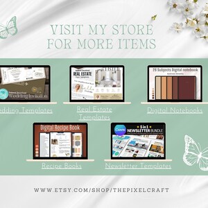 Bakery Email NEWSLETTER TEMPLATE Editable on Canva Digital - Etsy