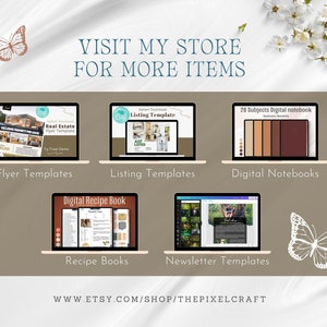 Email NEWSLETTER TEMPLATE Editable on Canva Digital and - Etsy