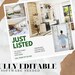 Instant Download Real Estate Listing Template Customisable - Etsy