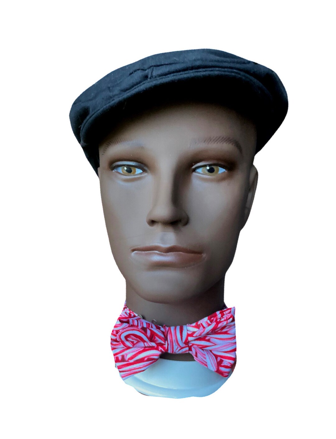 Candy Canes Bow Tie Candy Cane Men Bowtie Winter Bow Tie - Etsy