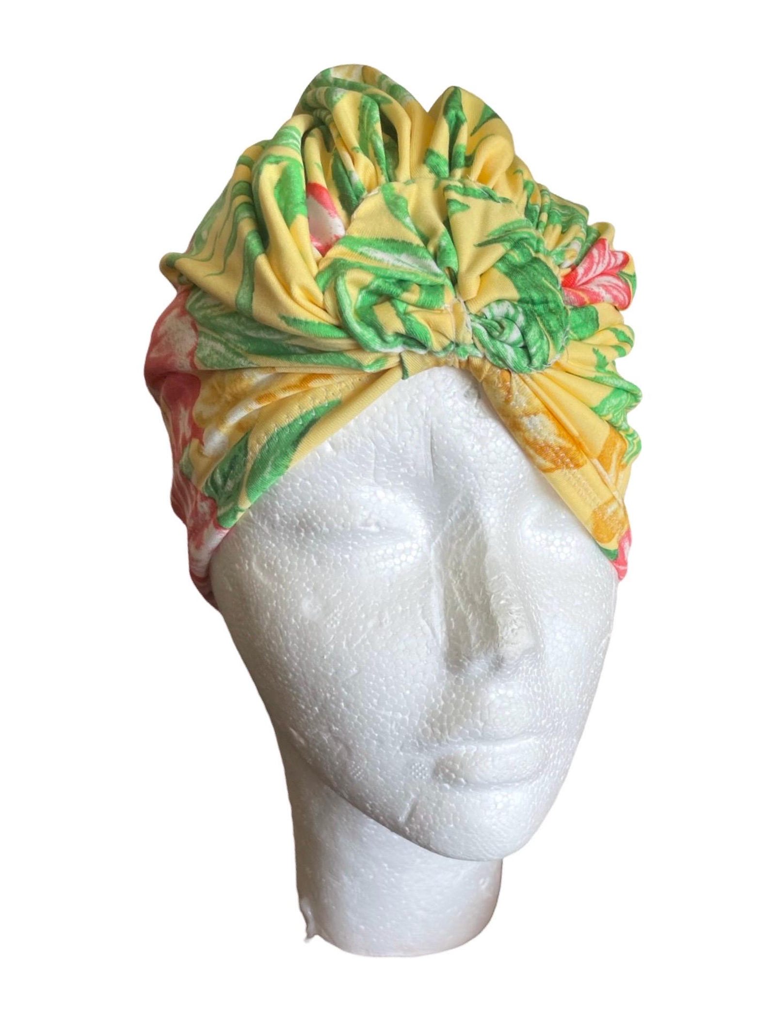 Baby Swim Turban Hat, Baby Swim Hat, Baby Swimsuit, Baby Girl Swim ...