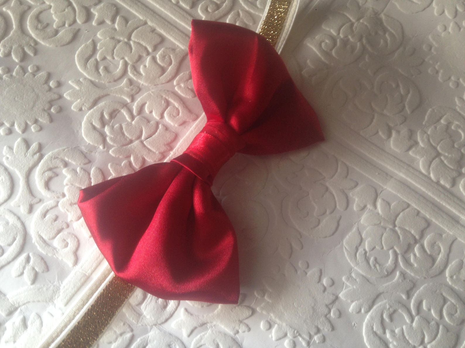 Christmas Red Bow Baby Headband Red Baby Headband Bow - Etsy
