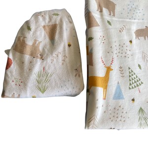 Bear Deer Newborn Baby Boy Swaddle Set, Into the Wild, Swaddle Woodland ...