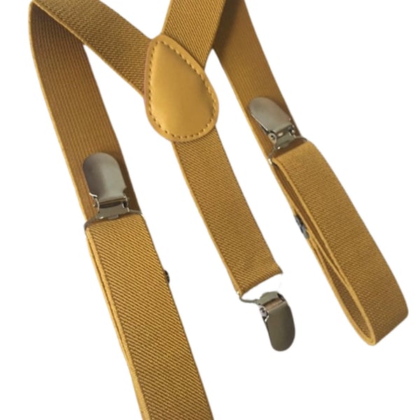 Yellow Suspenders - Etsy