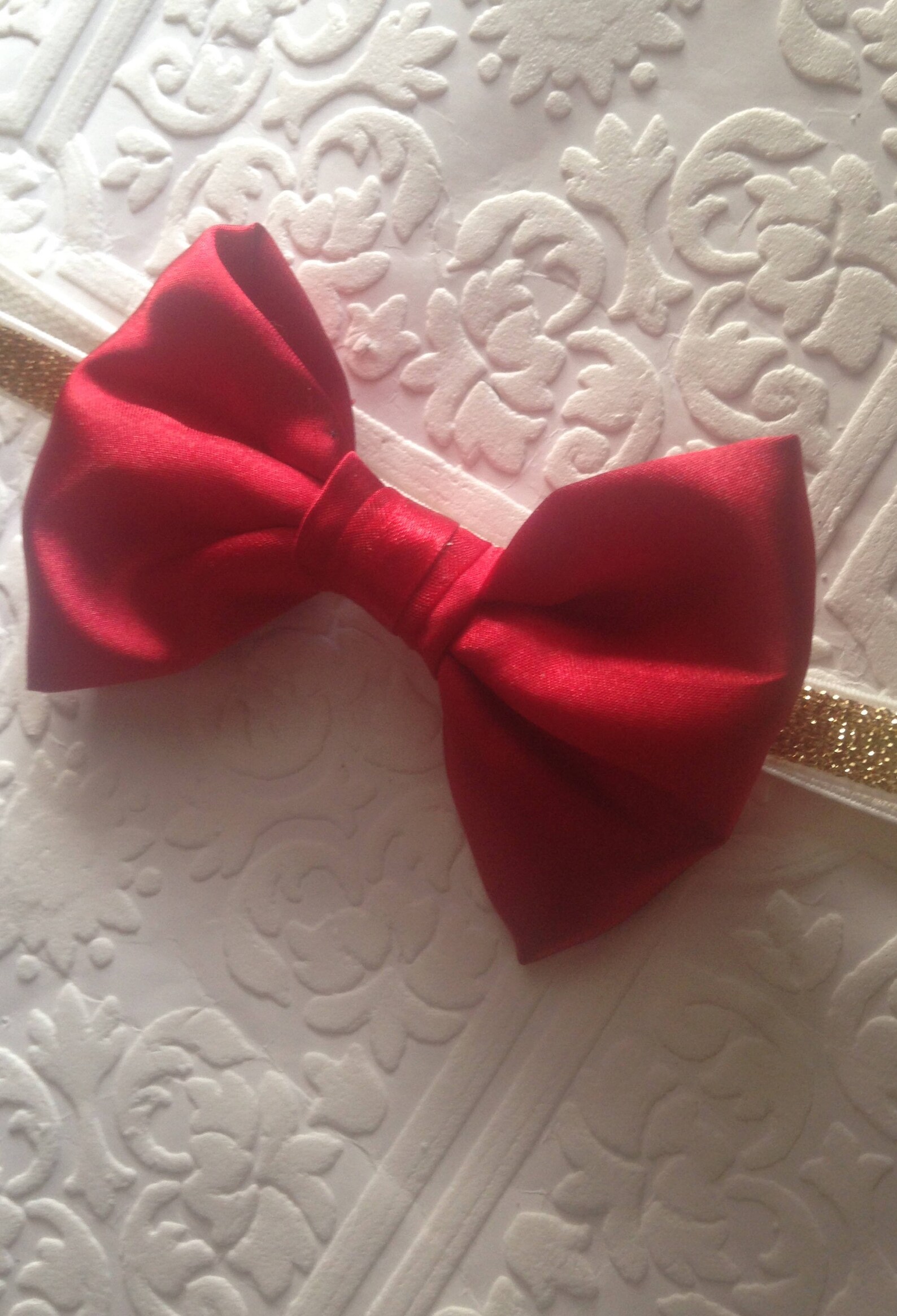 Christmas Red Bow Baby Headband Red Baby Headband Bow - Etsy