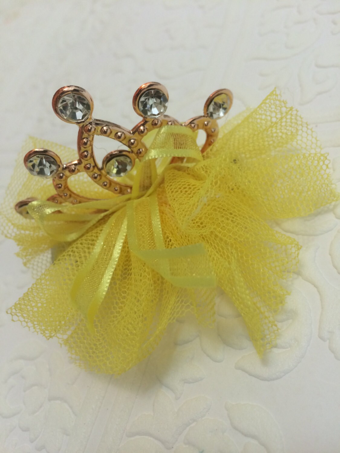 Yellow Tiara Yellow Crown Tiara Crown Baby Tiara Baby - Etsy