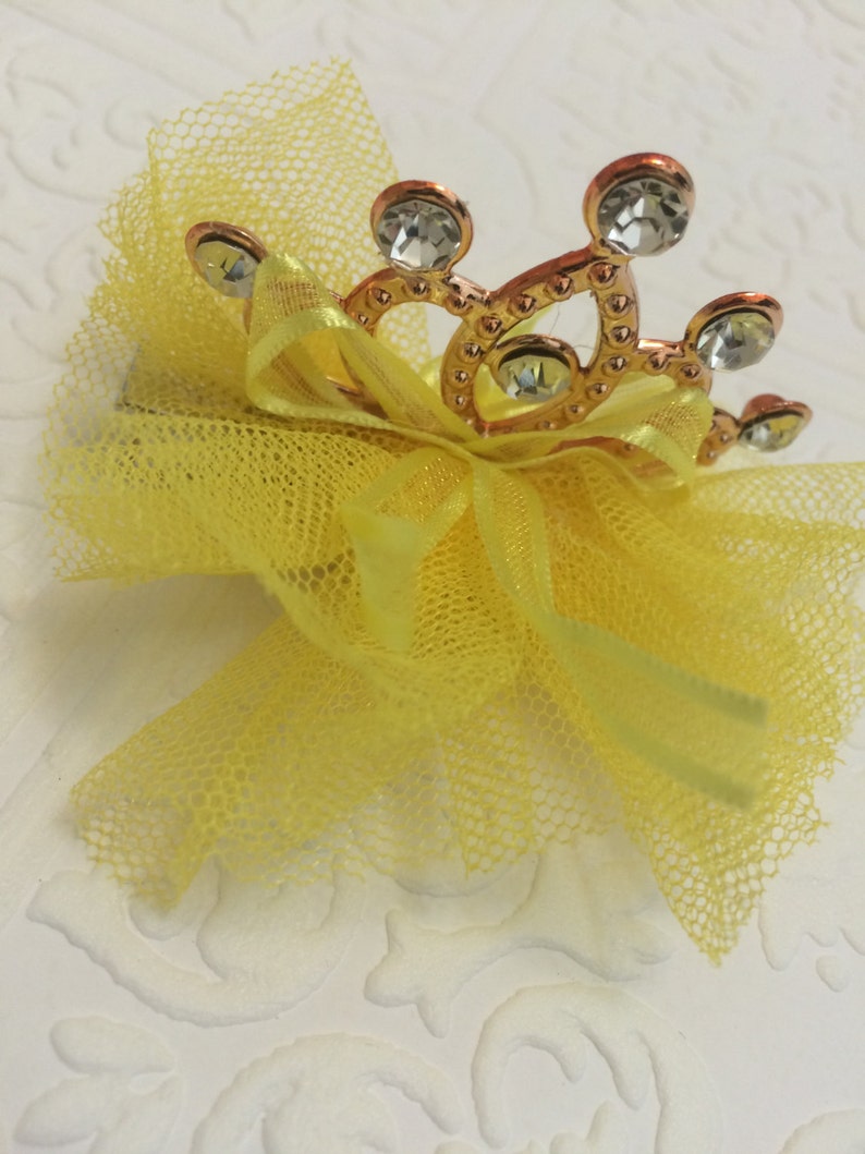 Yellow Tiara Yellow Crown Tiara Crown Baby Tiara Baby - Etsy