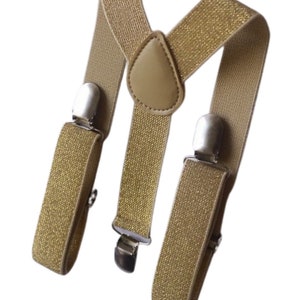 Soft Gold, Soft Gold Suspenders, Soft Gold Bowtie, Light Gold Bowtie ...