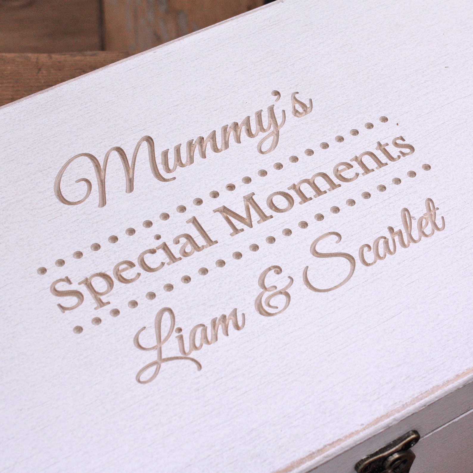Mummy's Special Moments Keepsake Box personalised wooden | Etsy