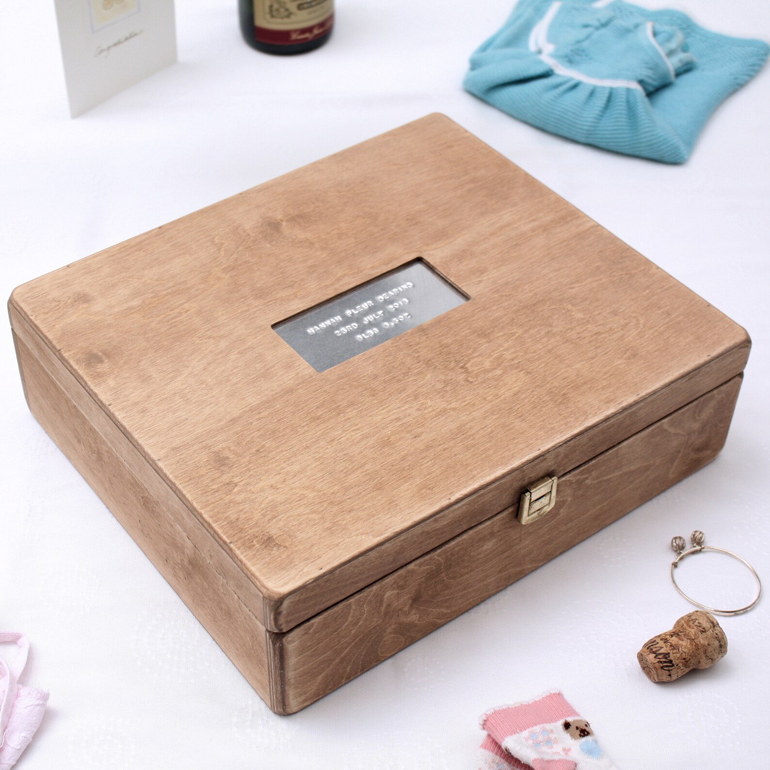 Wooden Keepsake Box Wooden Memory Box Personalised Wedding - Etsy UK