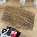 Carved Initials Wooden Keepsake Box - Personalised Memory Box ...