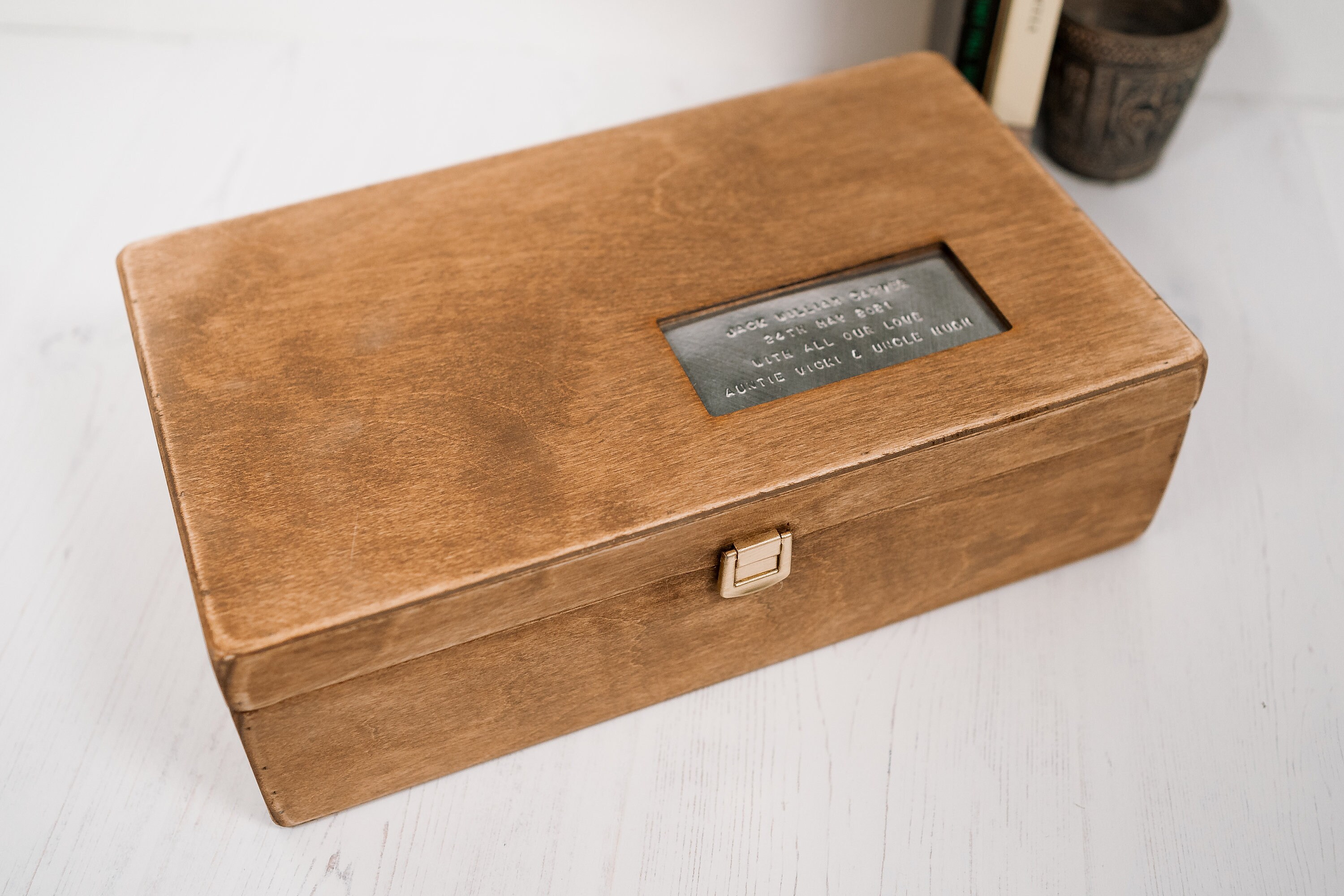 Wooden Keepsake Box Wooden Memory Box Personalised Wedding - Etsy UK