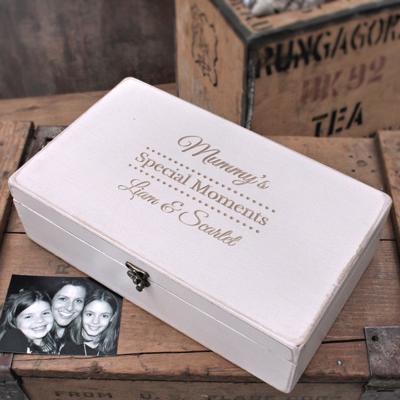 Mummy's Special Moments Keepsake Box Personalised Wooden - Etsy