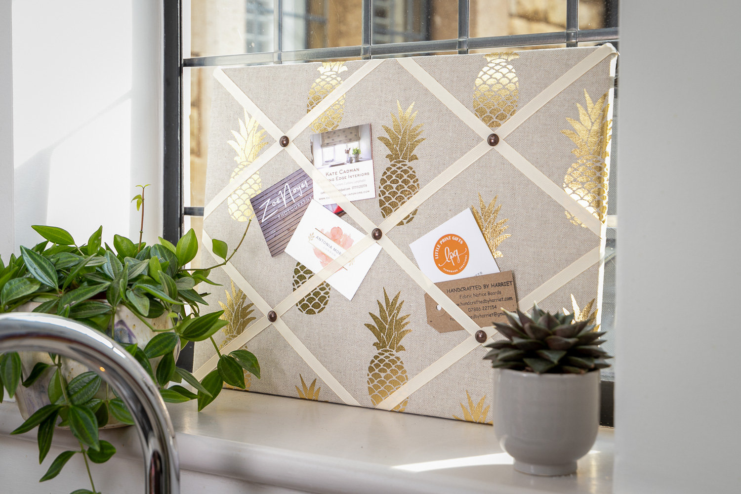 Rainbow Ribbon on Linen Fabric Notice Board - Etsy UK