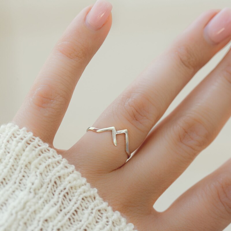 Mountain Ring - Etsy