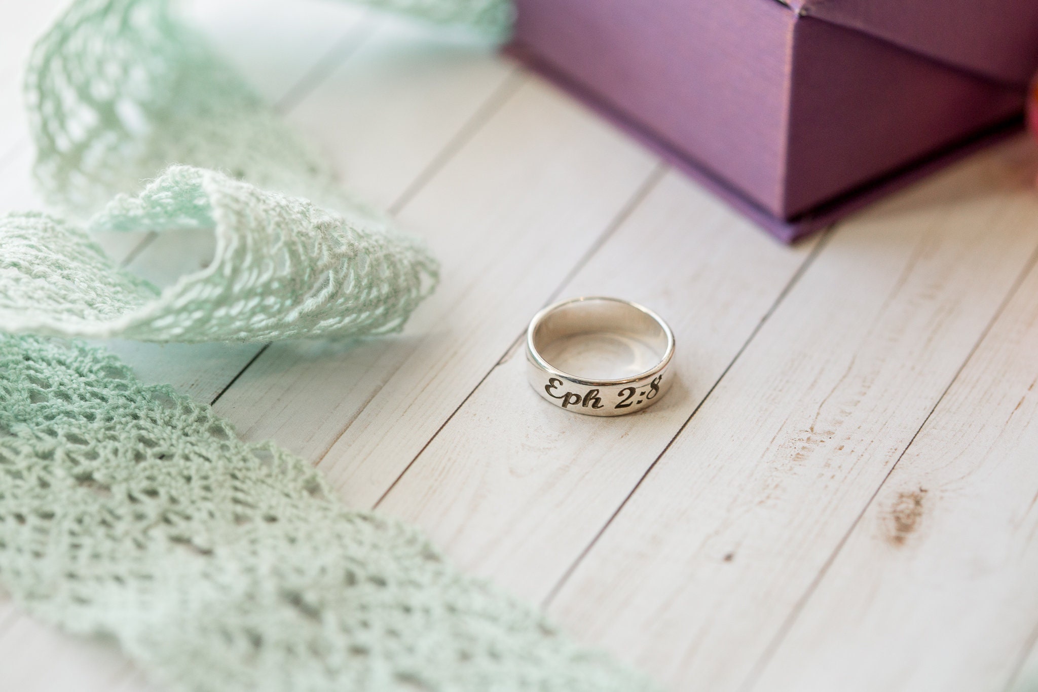 Christian Ring Scripture Ring Saved Ring Spiritual Jewelry | Etsy