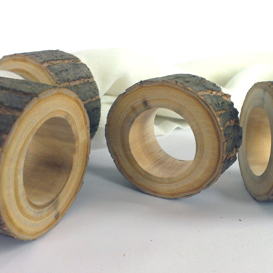 Rustic Napkin Rings 8 Pcs Holders Wedding Napkin Holder - Etsy